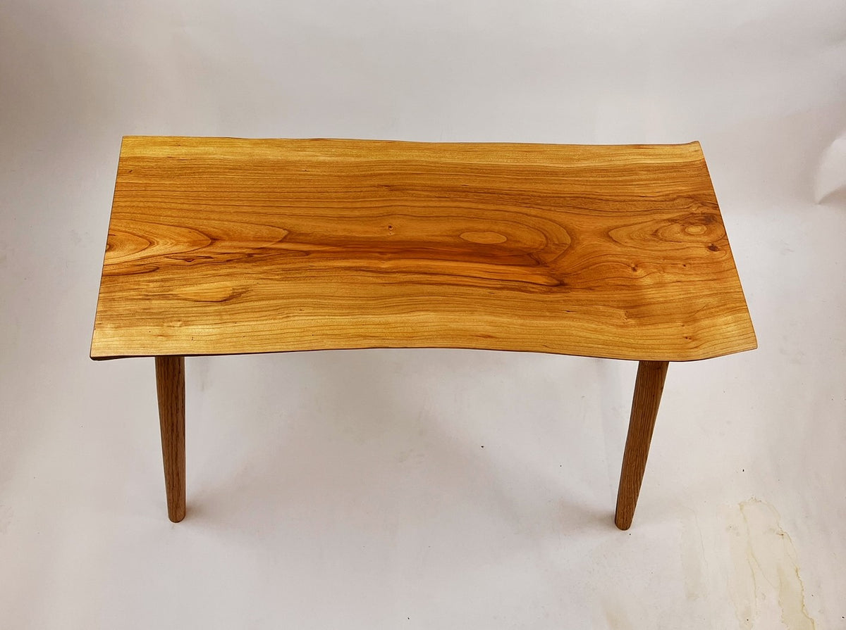 Live Edge Cherry Bench – The WoodenStone