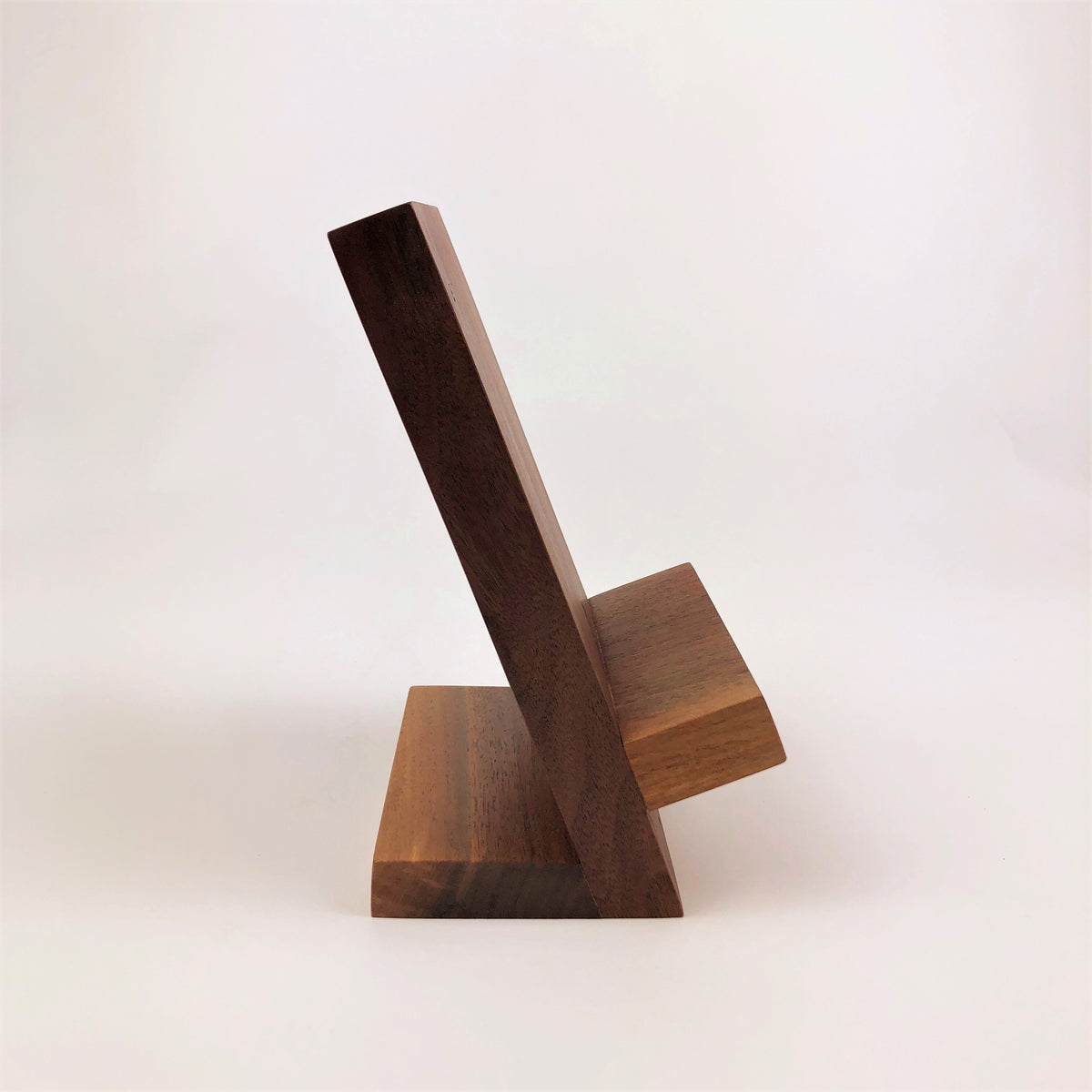 Walnut Phone Stand – The WoodenStone