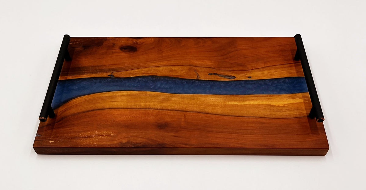 Applewood Epoxy Resin River Serving Tray – The WoodenStone