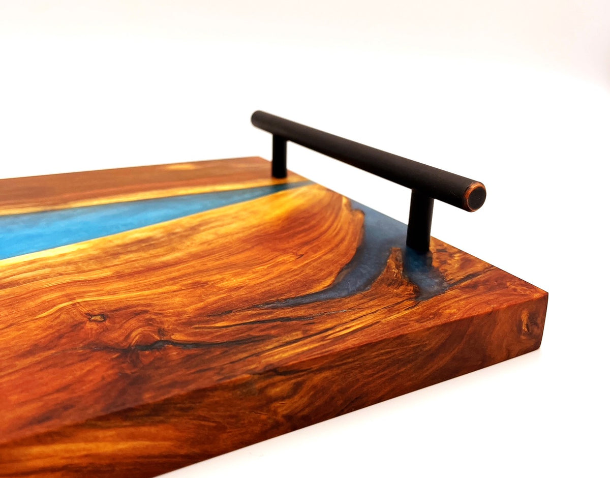 Applewood Epoxy Resin River Serving Tray – The WoodenStone