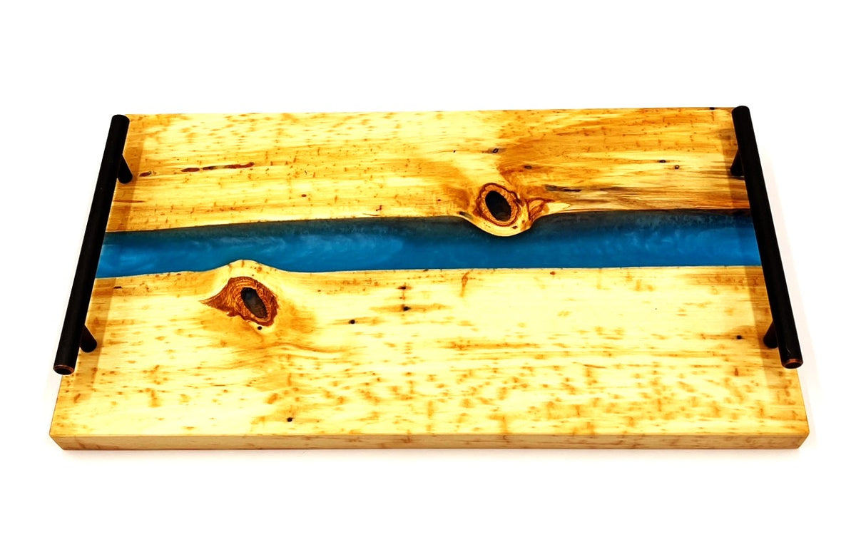 Pine Epoxy Resin River Serving Tray – The WoodenStone