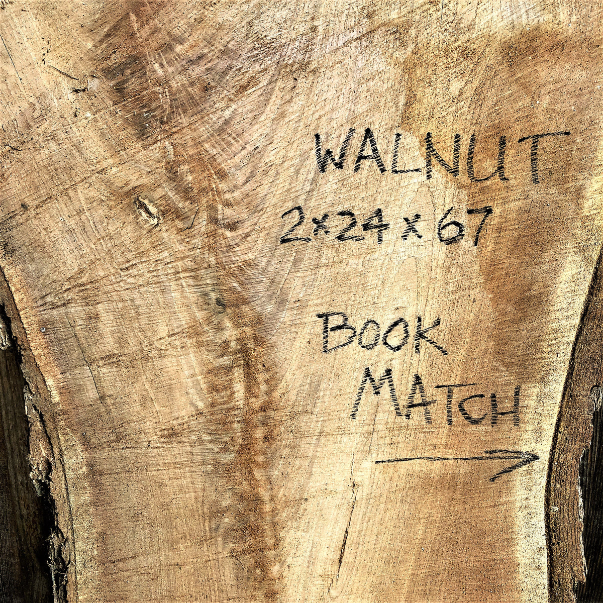 Walnut Bookmatched Slabs – The WoodenStone